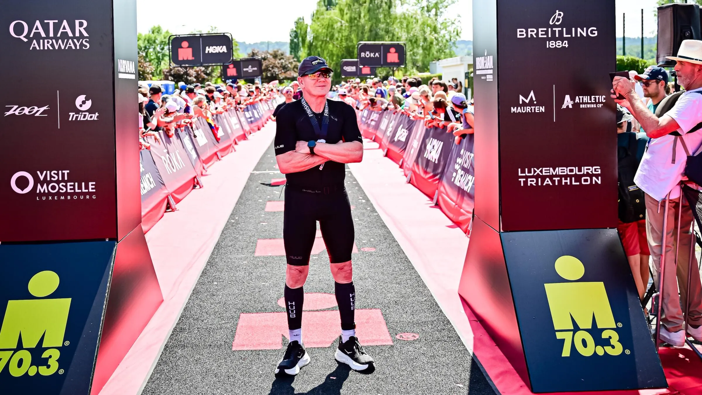 Gordon Ramsay glänzt beim IRONMAN 70.3 Luxembourg mit starkem Comeback